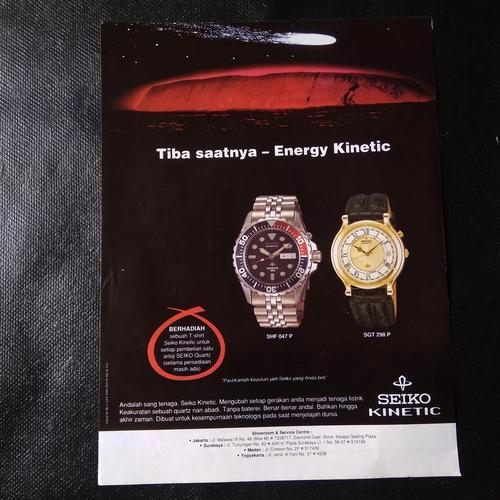 Jual iklan jadul Jam tangan Seiko copotan majalah - Kab. Kebumen ...