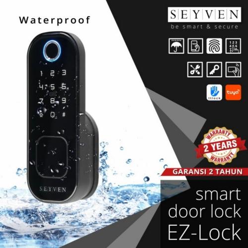 Jual Seyven EZ Lock / Deadbolt door lock / smart door lock - EZ Seyven ...