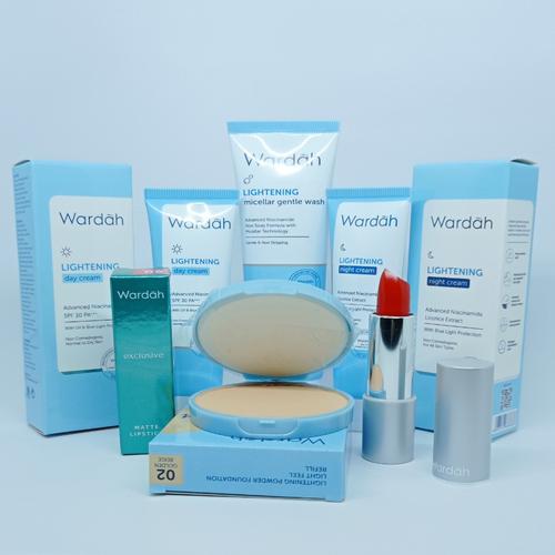Jual Paket Wardah Komplit /Wardah Paket Skincare / Wardah Paket make Up ...