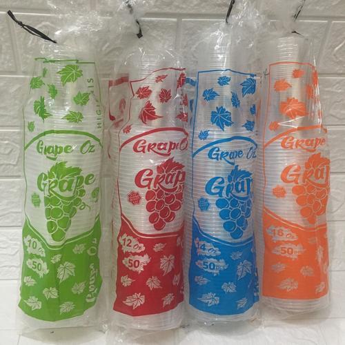 Jual Gelas Plastik GRAPE CUP 10oz/12oz/14oz/16oz - 10 OZ - Kab. Bandung ...