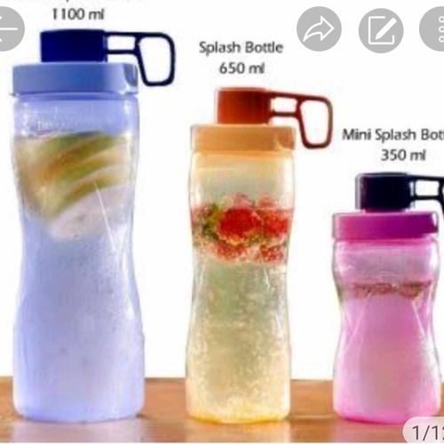 Promo botol jumbo splash bottle Tulipware 1100 ml - pink - Kota Bandung ...