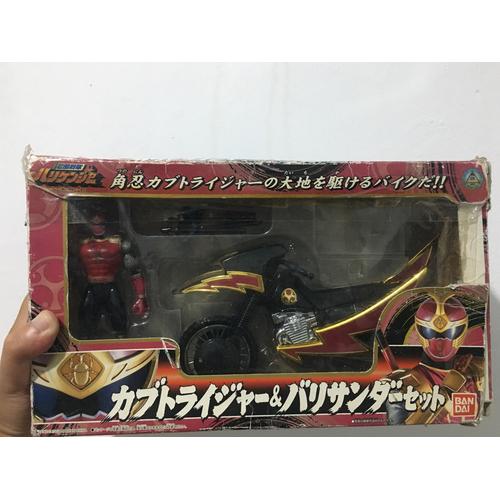 Jual Power rangers ninja storm - kabuto raiger bari thunder set ...