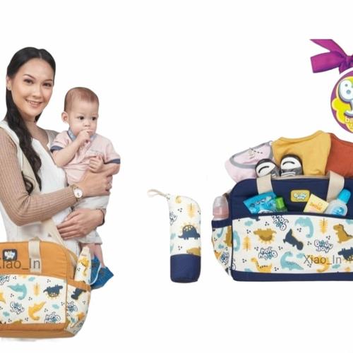 Jual Baby Joy Tas bayi Besar TBS series Little Dino BJT1041 - Navy ...