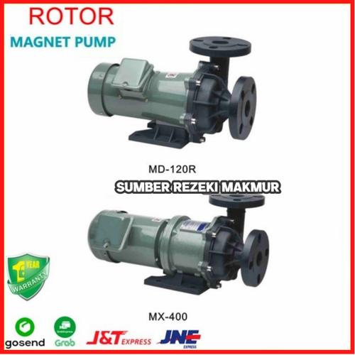 Jual Magnet Pump Pompa Kimia ROTOR MX-400 Magnet Drive Chemical Pump ...