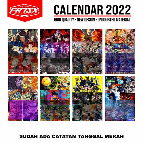 Jual Kalender Anime | Kalender Karakter | Calendar Anime - Bleach - Kab ...