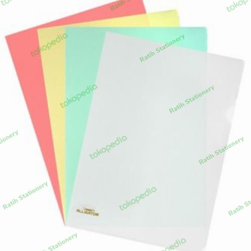 Jual Map Plastik A4 / Map L Transparan A4 / Map L Bening A4 Satuan ...