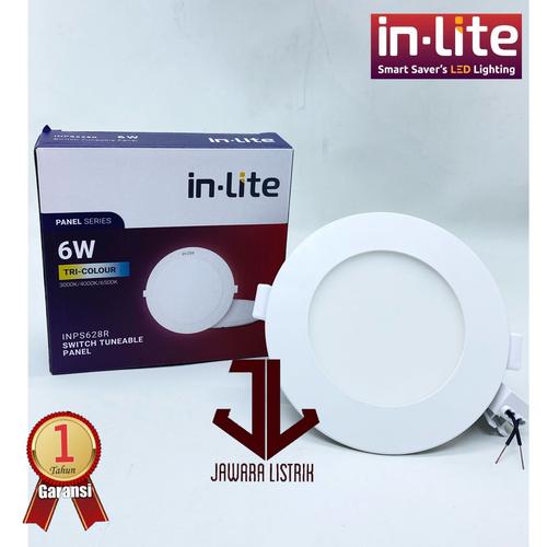 Jual IN-LITE INPS628R 6W 6 WATT SWITCH TUNEABLE PANEL DOWNLIGHT 3 WARNA ...