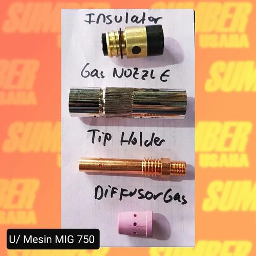 Jual Komponen Mesin Las MIG 750/ 350A - Gas Diffusor - Kab. Bogor ...