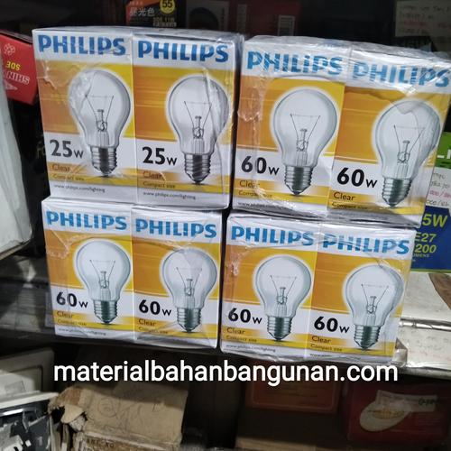 Jual Lampu Philips Bohlam Kaca 15 Watt Lampu Pijar Model Lama - Kota ...