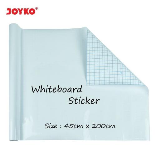 Jual LABEL STICKER PAPAN TULIS PUTIH Whiteboard Sticker Joyko WBSK-150 ...