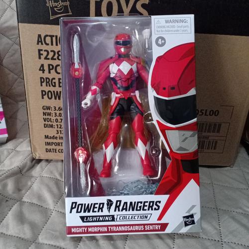 Jual Lightning Collection Power rangers ranger red tyrannosaurus sentry ...