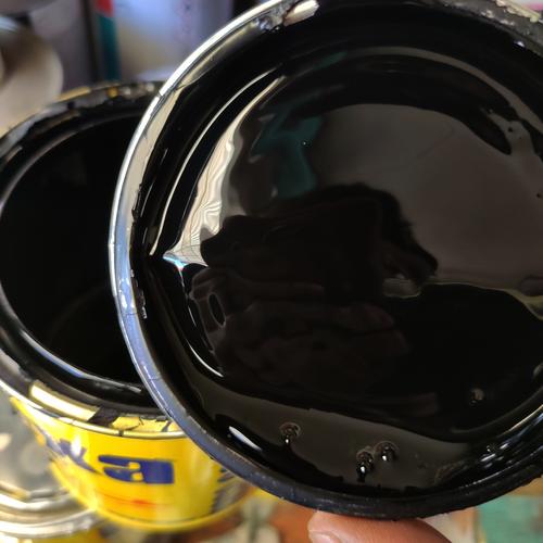 Jual Cat Hitam PU Deep black 1L / Cat Hitam Pekat 1 liter / HM-04 ...