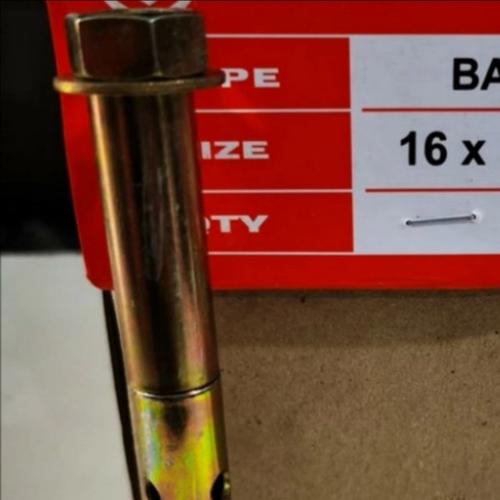 Jual Dynabolt / Expansion Bolt Ukuran 12x120mm / 120 mm Baut M12x120 ...