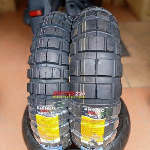 Jual ban shinko big block 130 80 170 60 17 shinko bigblock E805 impor ...