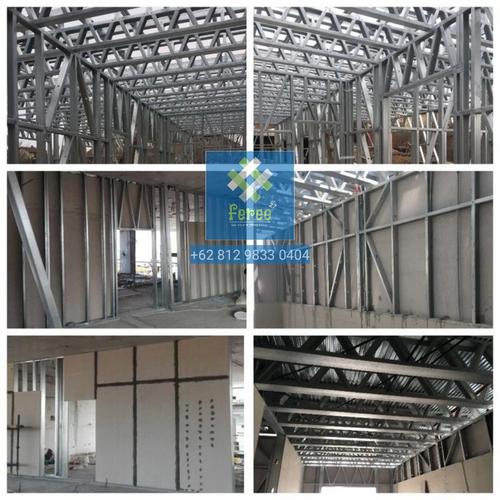 Jual Konstruksi Baja Ringan, Partisi Gypsum/ GRC, Partisi Ruangan - Kab ...