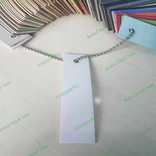 Jual Taco Edging Hpl S-002 PUTIH JERUK / WHITE DOFF Lebar 42mm x Tebal ...