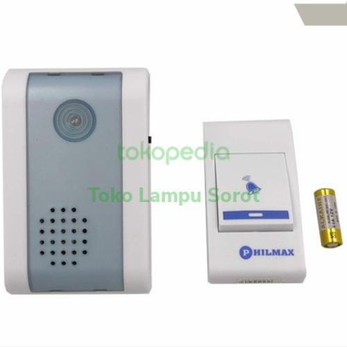 Jual Bell Rumah Wireless Door Bell Waterproof Pintu Bell Listrik 1 ...