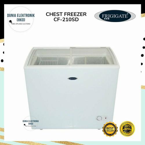 Promo CHEST FREEZER FRIGIGATE CF-210SDLV CF 210SDF LEMARI PEMBEKU 200 ...