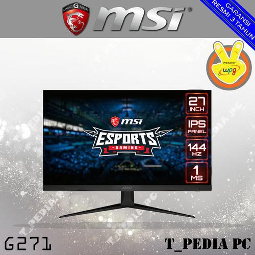 Promo Monitor MSI G271 27 inchi / Monitor Gaming MSI G271 Cicil 0% 3x ...