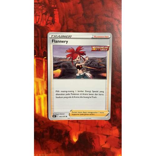 Jual Flannery kartu TRAINER indo pokemon tcg card charizard mafia set ...