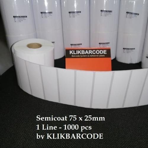 Jual Label Semicoated 75x25 MM Isi 1000 Pcs Kualitas Porporasi - Kota ...