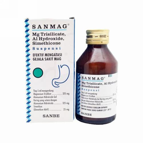 Jual sanmag sirup 120 ml lambung - Kab. Gresik - Apotek Wally | Tokopedia