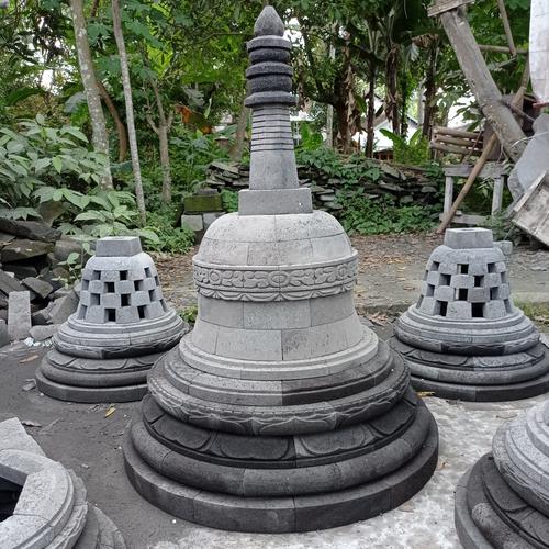 Jual Stupa Batu Candi Besar dm 100cm - Kab. Magelang - Cailendra Art ...