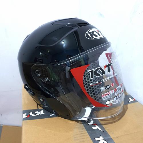 Jual kyt kyoto solid hitam /putih/gunmet/marun dof/hitam dof - hitam ...