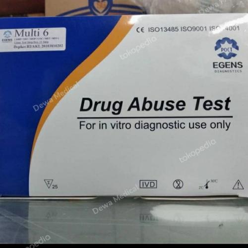 Jual Drug abuse test alat urine Narkoba-6 parameter - Jakarta Pusat ...
