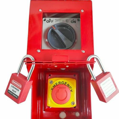 Jual Loto Box Vertical include 56SW110GY + Emergency stop + padlock Red ...
