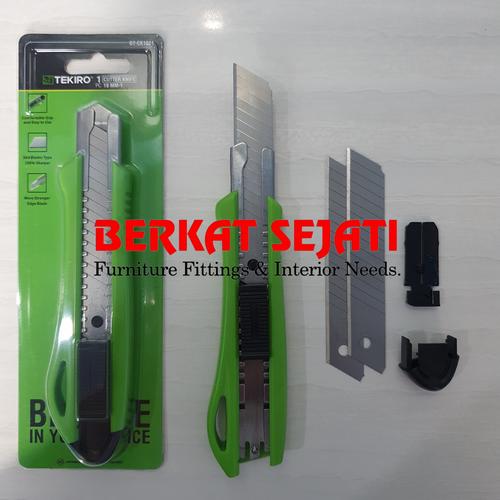Jual Kater / Cutter TEKIRO Besar Mata Pisau Pemotong HPL Decosheet ...