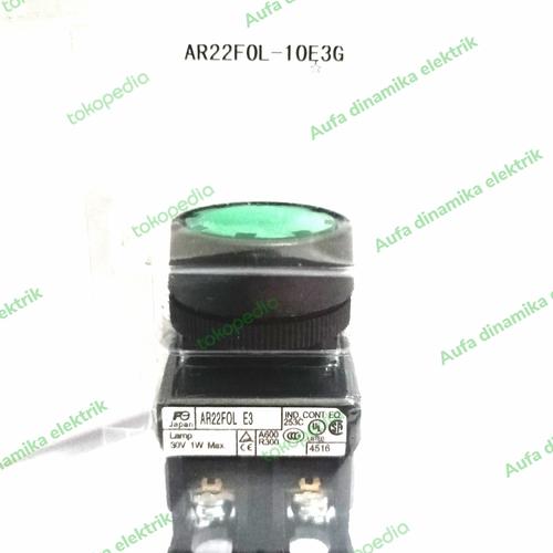 Jual AR22FOL-10E3G ar22fol 10e3g ar22fol10e3g pushbutton pilot lamp ...
