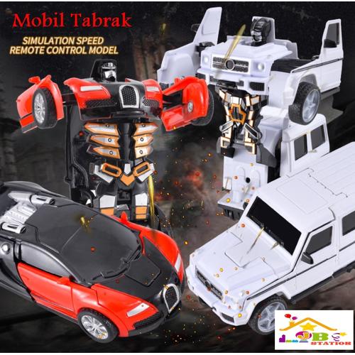 Jual Mainan Transformation Anak Mobil Robot Toy Collision Action Figure ...