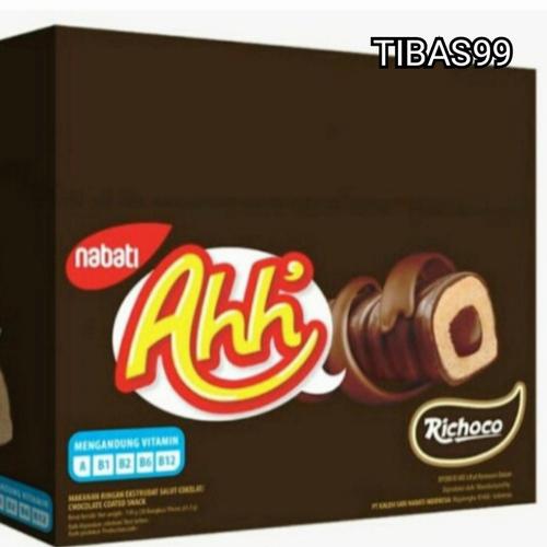 Jual Nabati Aah Richeese Rasa coklat 1 box isi 20 pcs - Jakarta Barat ...