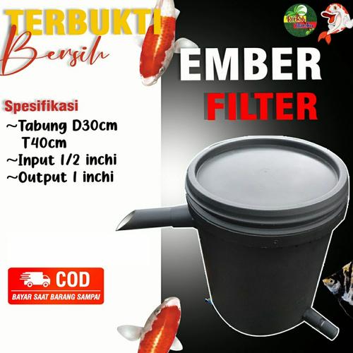 Jual filter ember koi murah media filter kolam ikan koi - media Filter ...