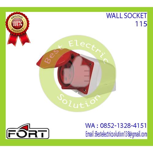 Jual Wall Socket / Surface Mounting IP44 FORT / 115 / 5P 16A - Jakarta ...