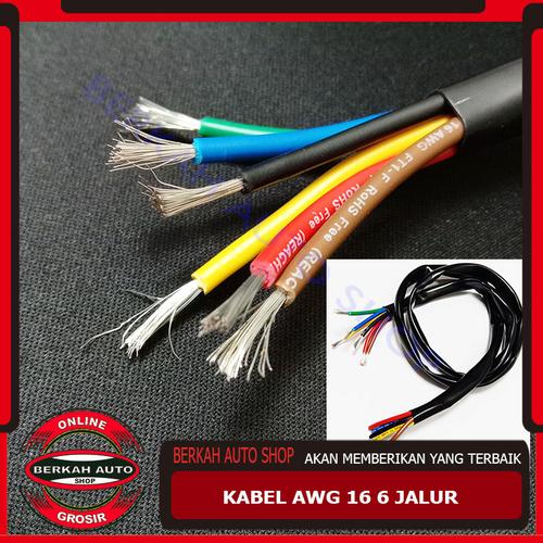 Jual Kabel AWG 16 6 Jalur Original Jual Per 1 Meter - Kota Bekasi - BERKAH AUTO SHOP | Tokopedia