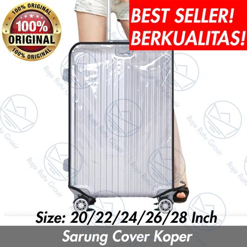 Jual SARUNG KOPER COVER KOPER PELINDUNG COVER LUGGAGE 20" 22" 24" 26 ...