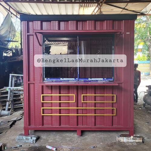 Jual Booth container portable 2x2x2 - Jakarta Barat ...