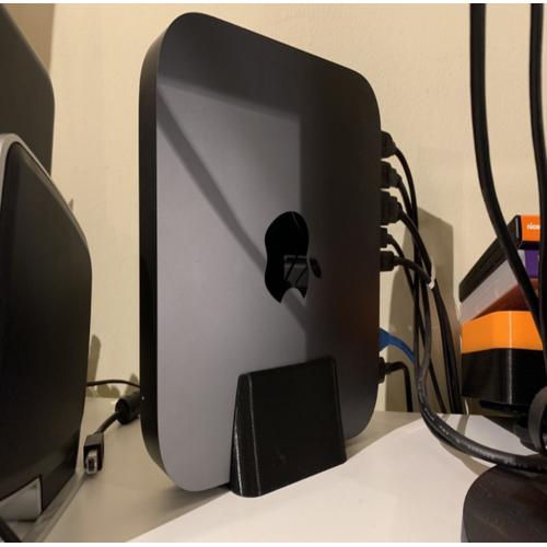 Jual Vertical Stand Dudukan Mac Mini Mount Holder - n0 - Hitam - Kota ...