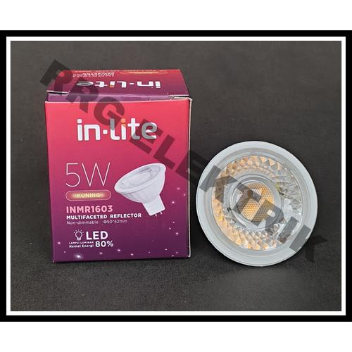 Jual LAMPU LED INLITE MULTIFACETED REFLECTOR 5 WATT INMR1603 KUNING ...
