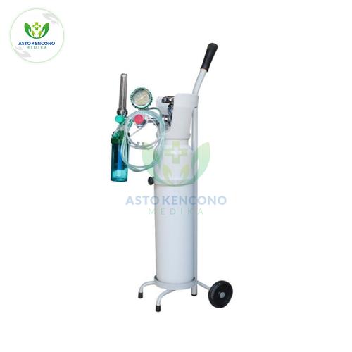 Jual Tabung Oksigen 1 m3 Komplit - Tabung, Troly,Regulator Selang Oksigen - Paket Lengkap - Kab ...