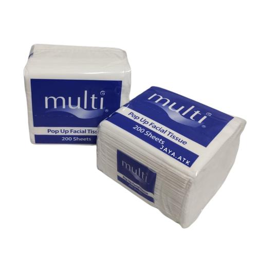 Jual TISU WAJAH MULTI POP UP KOTAK FACIAL TISSUE 200 LBR 2PLY MPH-200 ...