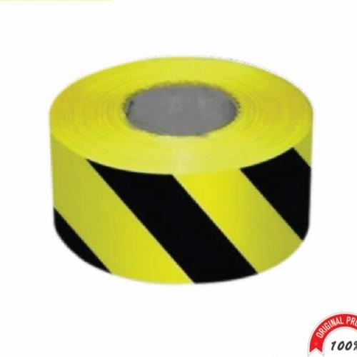Jual SAFETY LINE TAPE YELLOW BLACK - Lakban Garis Pengaman Kuning Hitam ...
