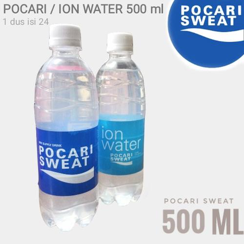 Jual Pocari sweat 500ml botol ecer & dus isi 24 botol - Ion water ...