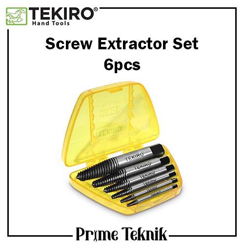 Jual Screw Extractor Set 6pc Tekiro Pembuka Baut Tap Balik - Kota ...