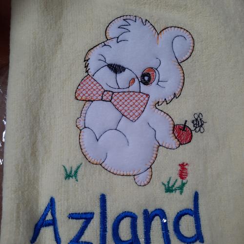 Jual Handuk bayi bordir nama custom - Kab. Klaten - EFEL SHOP | Tokopedia