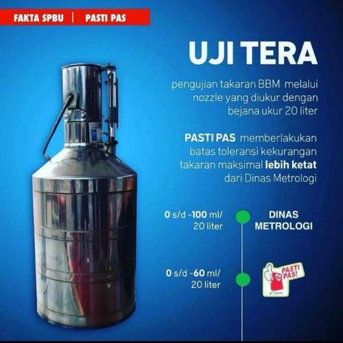 Jual Bejana Ukur 20 L - Jakarta Timur - TokoaMbuNa | Tokopedia