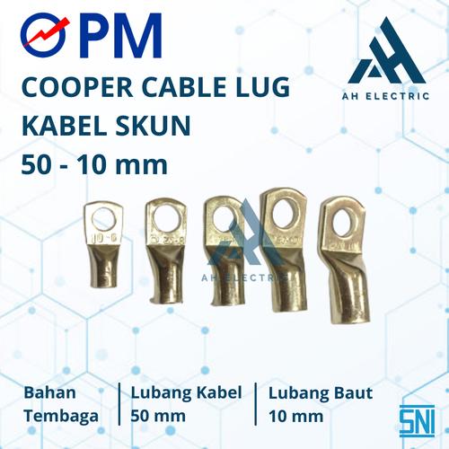 Jual PM Skun Kabel 50mm 50 mm / 50 - 10 mm / Cable Lug / Sekun 50 mm ...