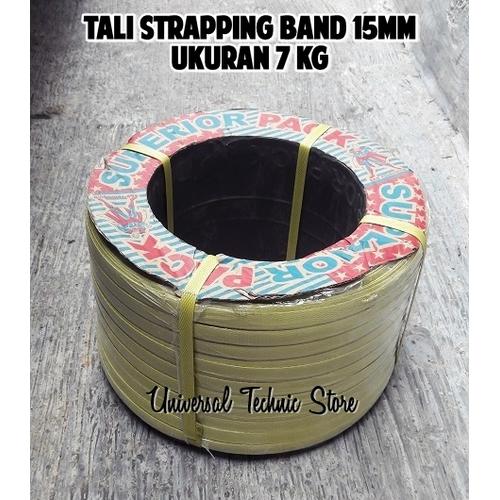 Jual Tali Straping Band 7kg / Tali Packing Barang / Strapping Band 15mm ...